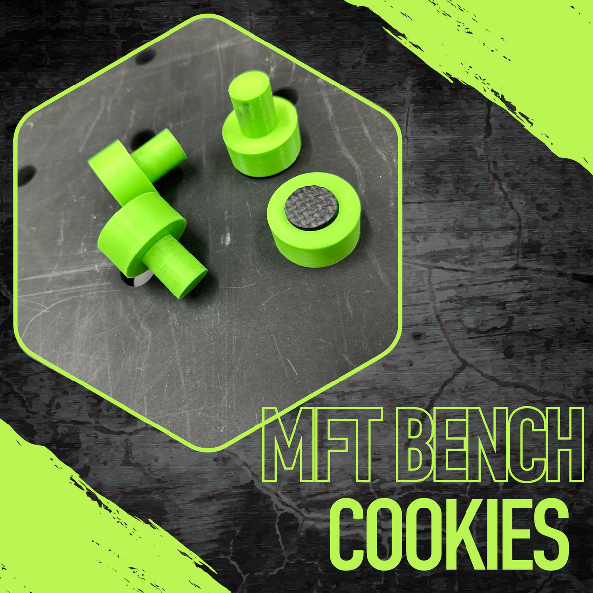 MFT Bench Cookies – Dark Grain 3D Printing