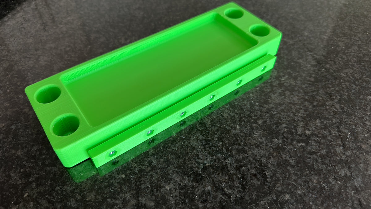 MFT Slot Track Clamp Storage – Dark Grain 3D Printing