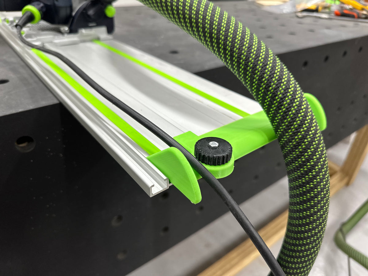 Track Saw Deflector – Dark Grain 3D Printing