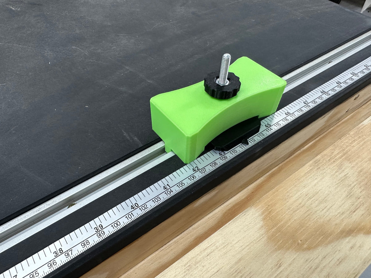 T-Track Stop Block – Dark Grain 3D Printing