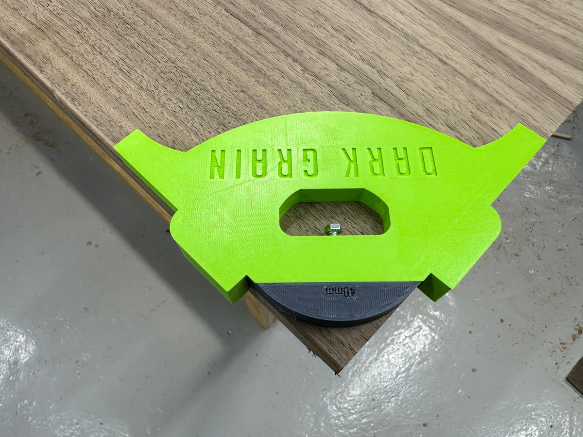 Corner Router Template – Dark Grain 3D Printing