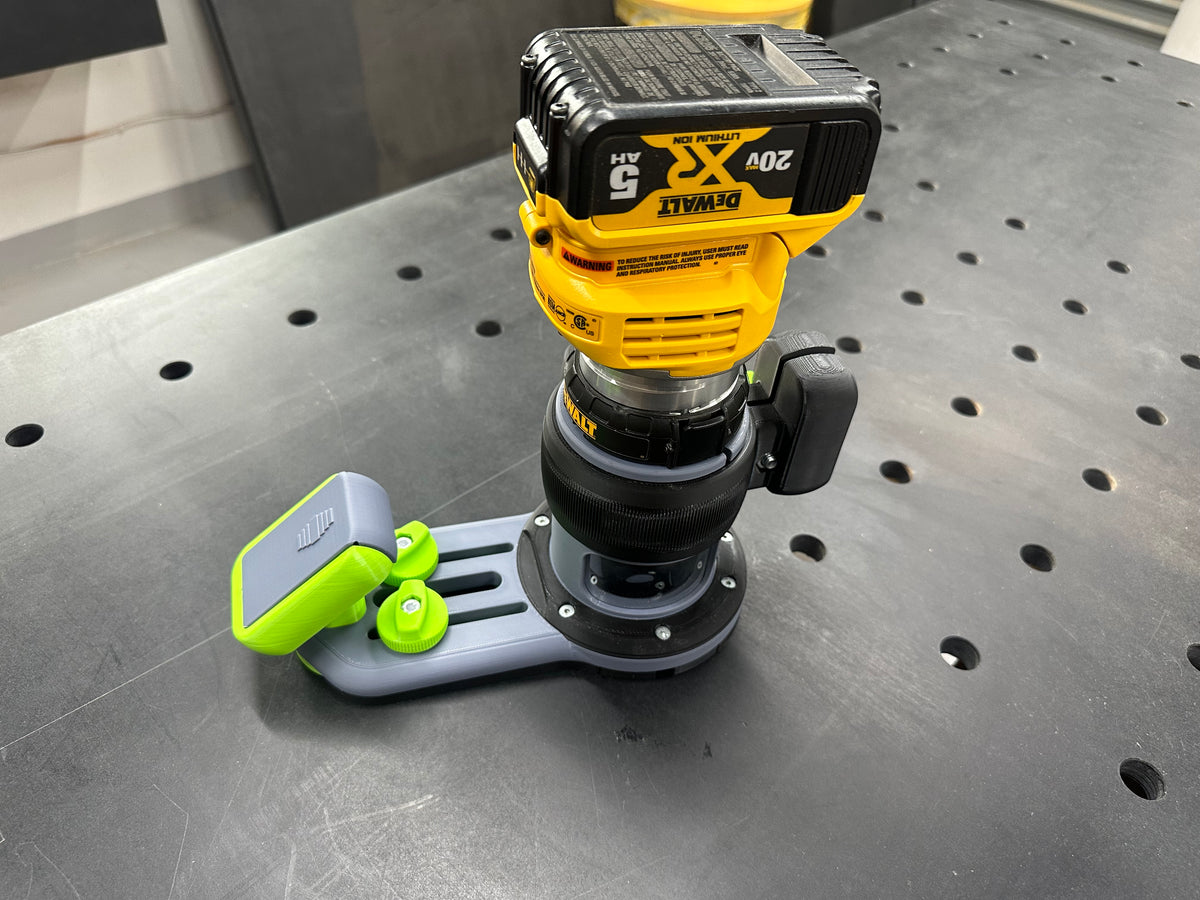 All In One Router Jig – Dark Grain 3D Printing